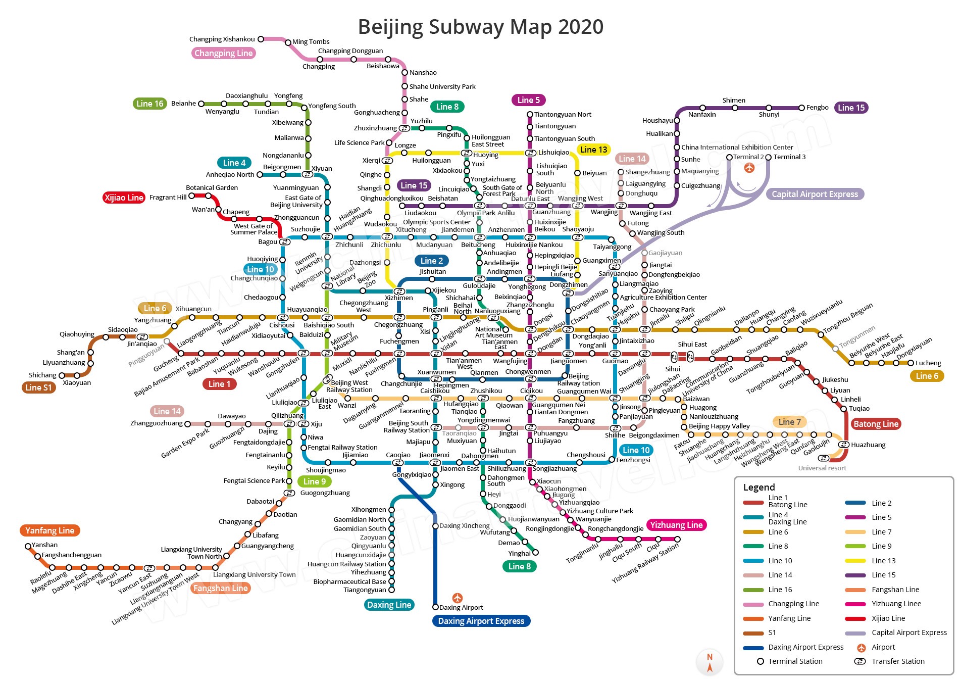 Beijing Map Maps Of Beijing s Subway Attractions And Districts Beijing Map Maps Of Beijing s Subway Attractions And Districts