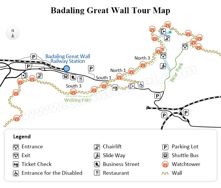 Badaling Great Wall - Opening Hours, Ticket Prices