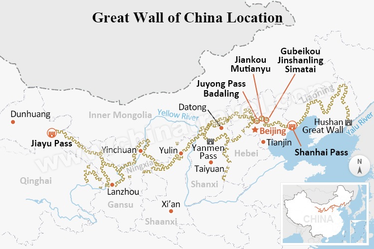 Great Wall of China: Facts, History, Maps, How to Visit