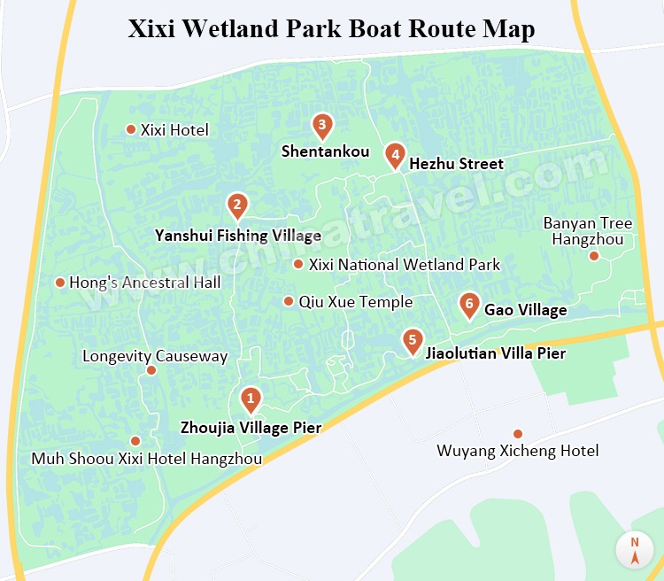 Hangzhou Xixi National Wetland Park - best sights to see and travel tips