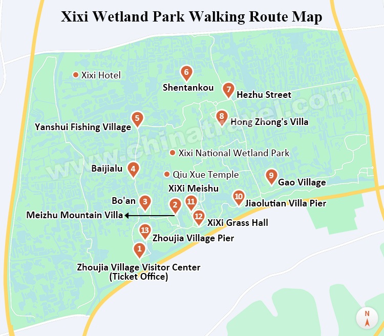 Hangzhou Xixi National Wetland Park - best sights to see and travel tips