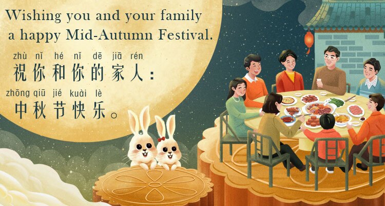 Mid-Autumn Festival (Zhong Qiu Jie) : Traditions, Greetings, Food