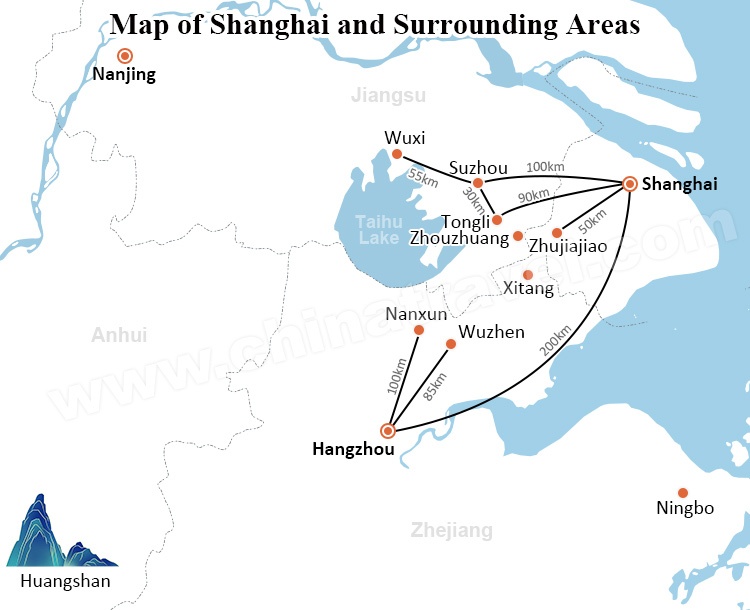Shanghai Maps, Shanghai City Maps