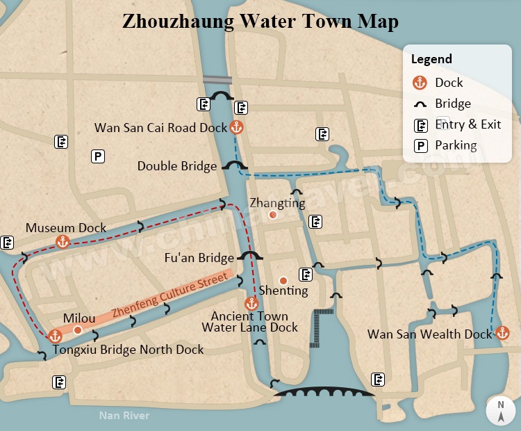 Zhouzhuang Water Town - China's Most Famous Water Town